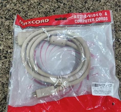 Pin Rubber Maxcord Audio Video Computer Cord For Electric Fitting At