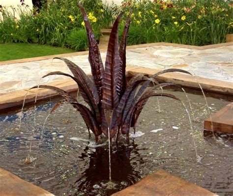 A Fountain Inspired By The Asplenium Or Harts Tongue Fern It Was Commissioned For A Show