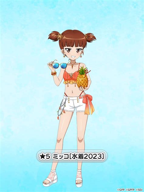 『ガールズ＆パンツァー 戦車道大作戦！』2023年の水着生徒第2弾登場のお知らせ Gamepress Ai ゲームプレス