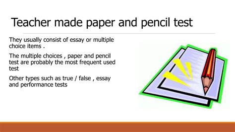 Non Standardized Tests Pptx