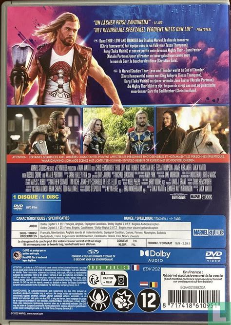 Thor Love And Thunder Dvd 2022 Dvd Lastdodo