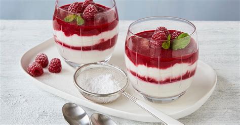Himbeer Quark Dessert Einfach Backen