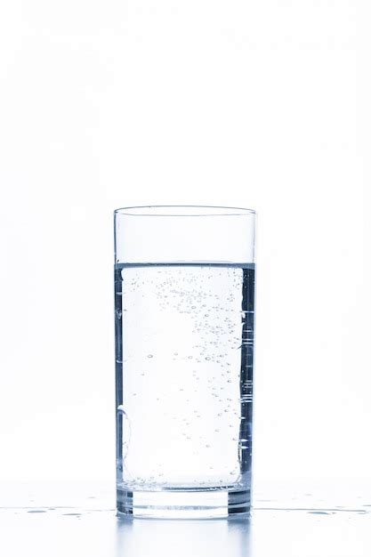 Premium Photo Glass Of Water Isolated On White