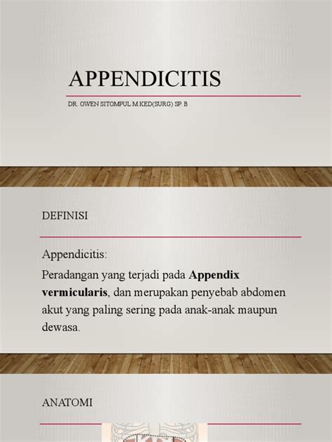 Akurat Dan Singkat Tentang Appendisitis Pdf