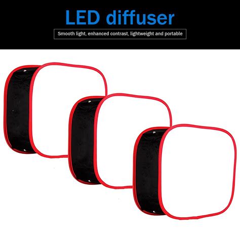 Portable Led Softbox 40x40cm Collapsible Softbox L Vicedeal