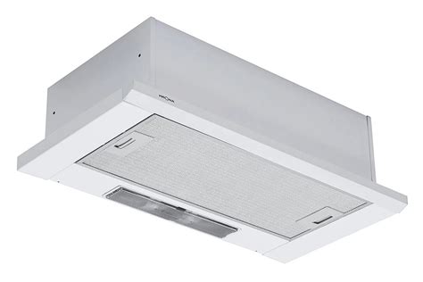 Телескопическая вытяжка KRONA Kamilla slim 600 white (2 мотора)