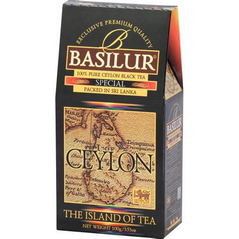 Herbata czarna liść BASILUR SPECIAL FBOPF 100g 16841975988 - Allegro.pl