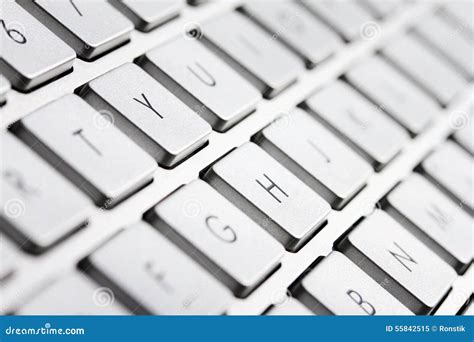 macro shot of white computer keyboard stock image image of laptop