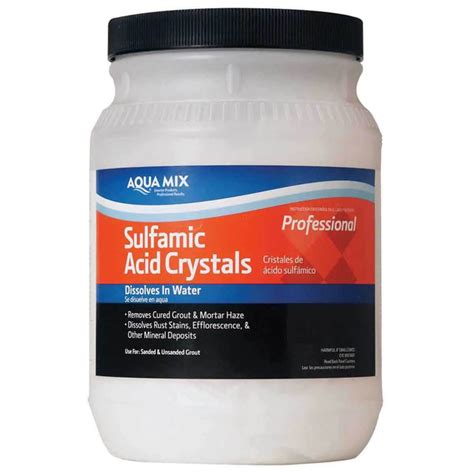 Aqua Mix Sulfamic Acid Cleaner Crystals Contractors Direct