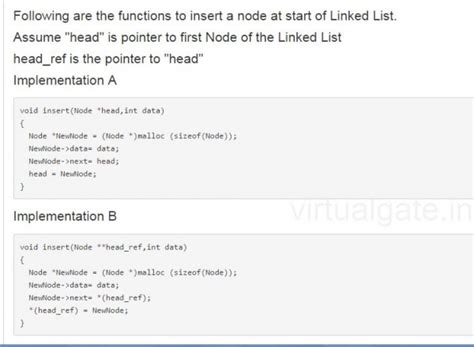Programming Insertfrontlinkedlist