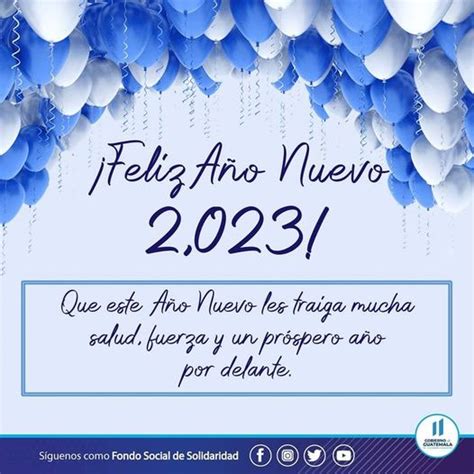 Feliz Año Nuevo 2023 Fondo Social De Solidaridad