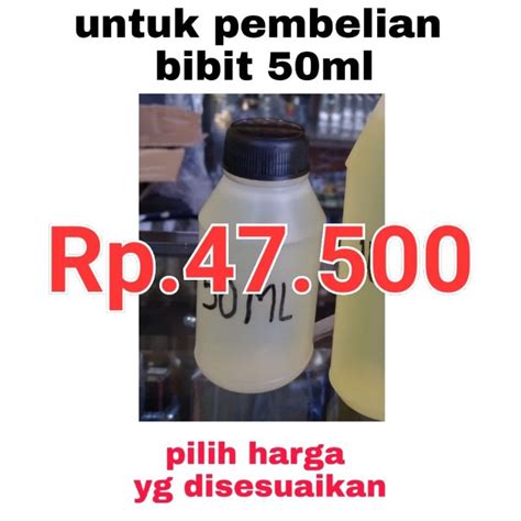 Jual Bibit Parfum Murni 50 Ml 50ml Shopee Indonesia