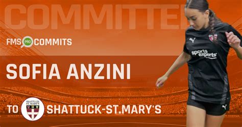 Fmspro Commits Sofia Anzini At Shattuck Stmarys Fms Pro