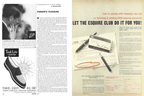 Parsons Pleasure Esquire APRIL 1958