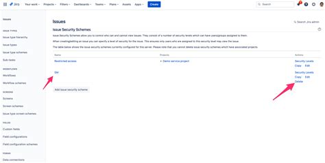 How To Disassociate A Project From An Issue Security Scheme And Delete The Issue Security Scheme