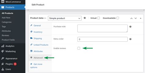 how to disable woocommerce product reviews