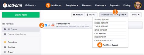 How To Create Form Reports In JotForm