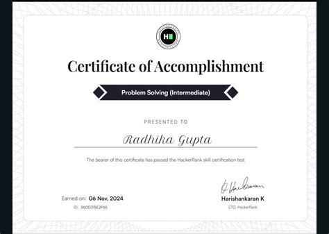Radhika Gupta On Linkedin C Programming Certificates