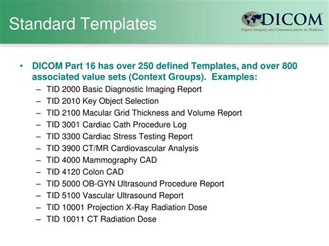Ppt Dicom Structured Reporting Measurements Cad Radiation Dose And More Powerpoint