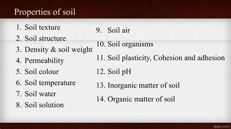 Edaphic Factor Soil Properties Ppt