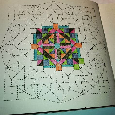 Caatje S Artsy Stuff A Grid Mandala Step By Step