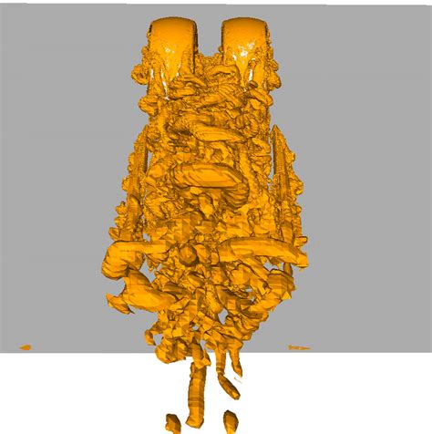 Pictures Of Instantaneous Vortical Structures Detected Using The 2