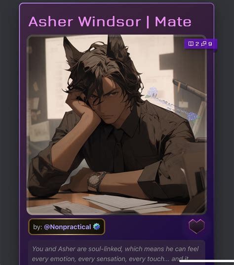 Bot Share Fated Werewolf Mate Enjoy R Janitorai Official