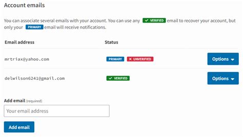 Email To Verify Primary Email Address For Pypi Account · Issue 643