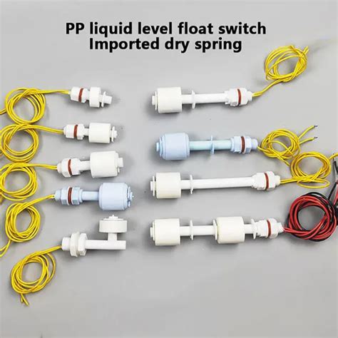 PP LIQUID WATER Level Sensor Top Side Mounted Horizontal Float Switch