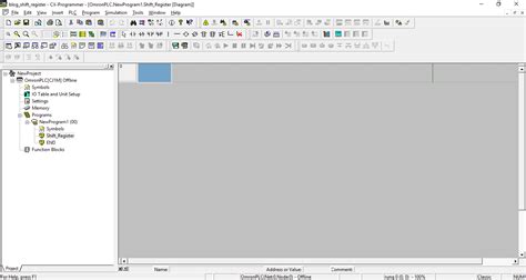 Belajar Shift Register Dengan Plc Omron Cx Programmer Blog0listrik