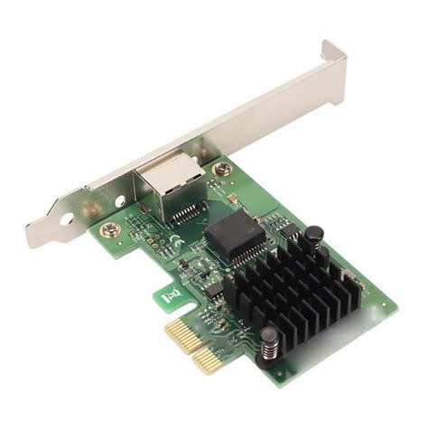 Duokon Carte réseau serveur 2 5Gbps PCIe Adaptateur RJ45 10 100 1000