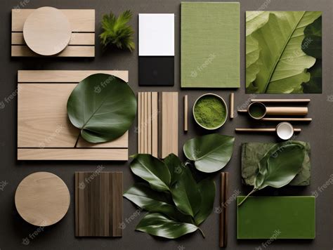 Premium Photo Ai Generated Illustration Of A Simple Moodboard