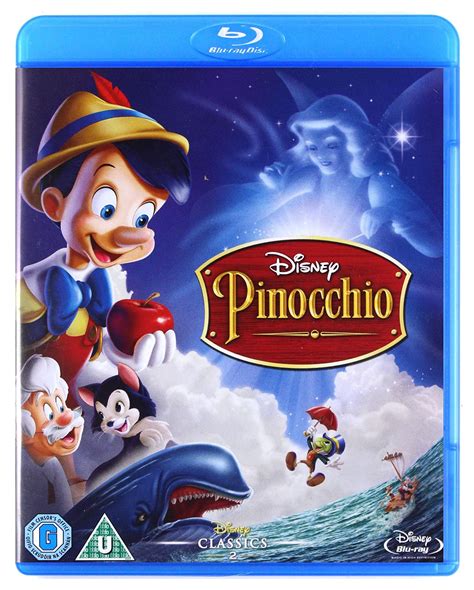 Pinocchio Blu Ray Uk Ben Sharpsteen Hamilton Luske Walt Disney Ted Sears Otto