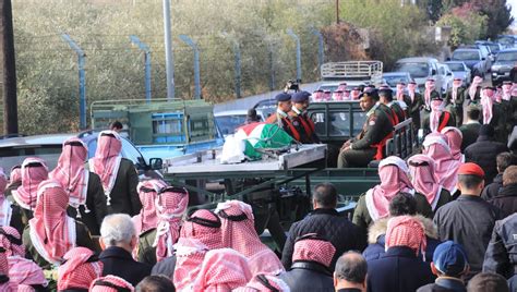 القوات المسلحة تشارك في تشييع جثمان رئيس الوزراء الأسبق عبد السلام المجالي