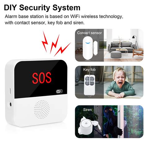 Daytech Wifi Door Alarm System Secure Your Home With Diy Smart Security