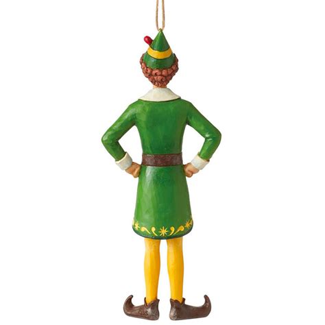 Buddy Elf In Classic Pose Ornament 571 By Jim Shore Cuddle Decor
