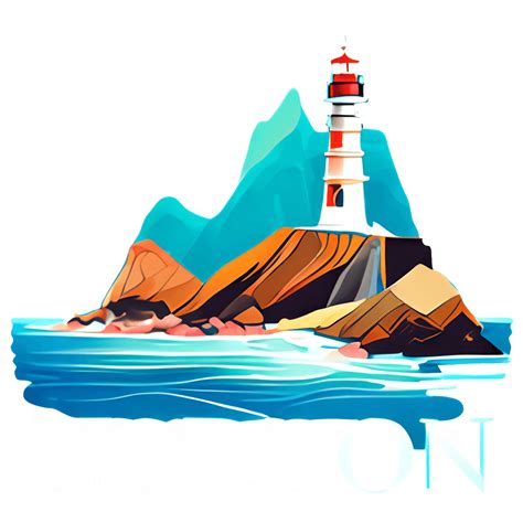Oregon Coast Digital Graphic · Creative Fabrica