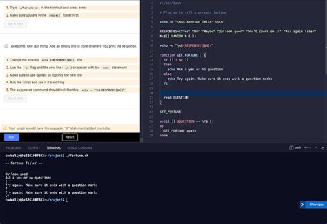 Bash Script Your Script Should Have The Suggests If Statement Added