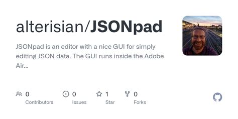 Github Alterisianjsonpad Jsonpad Is An Editor With A Nice Gui For