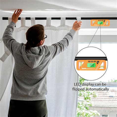 Lcd Magnetic Electronic Goniometer 90180° Digital Angle Meter