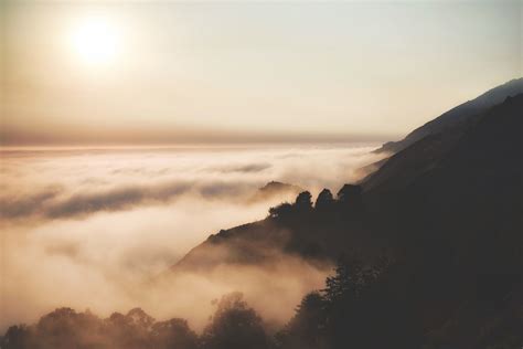 Fog Sun Beyond The Clouds Beauty In Nature Environment 1080p