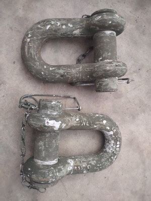 Crosby 2 Pin Chain Shackle Wll 45 1 12 Military Ebay