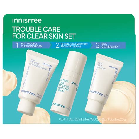 Innisfree Trouble Care For Clear Skin Set - Review SOCO by Sociolla