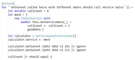 Jeremy Bytes More Simple Mocking In F With Object Expressions