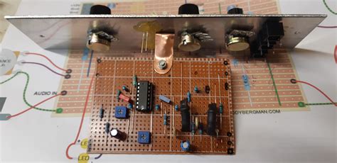 Eddy Bergman Synthesizer Build Part 43 VACTROL VCF 1 By Skull