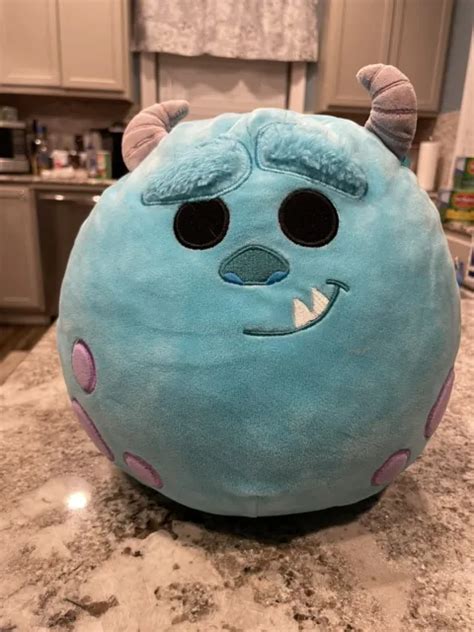 SQUISHMALLOW OFFICIEL KELLYTOY Disney Monsters Inc Sully 12 Avec