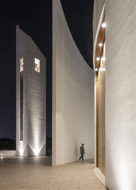 Platek Circular Buildings Modern Church Conceptual Architecture