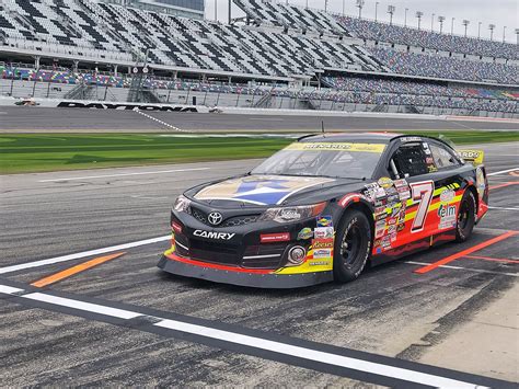 Arca A Year After Withdrawal Eric Caudell Catches Another Bad Break In Return To Daytona