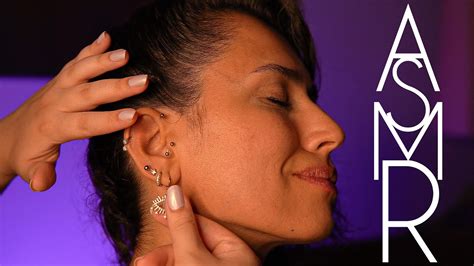 🥰 Calming Asmr Ear Massage And Earring Cleaning Youtube
