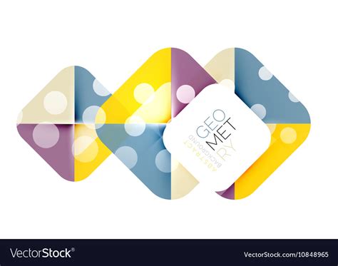 Modern Square Abstract Background Royalty Free Vector Image